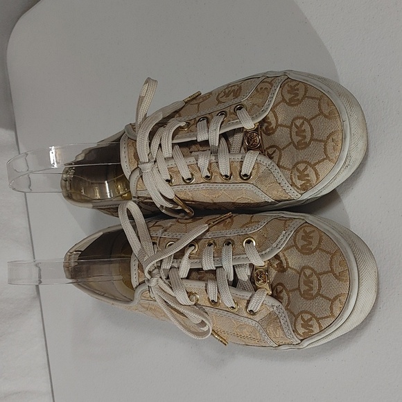 Michael Kors | Shoes | Michael Kors Logo Sneakers | Poshmark